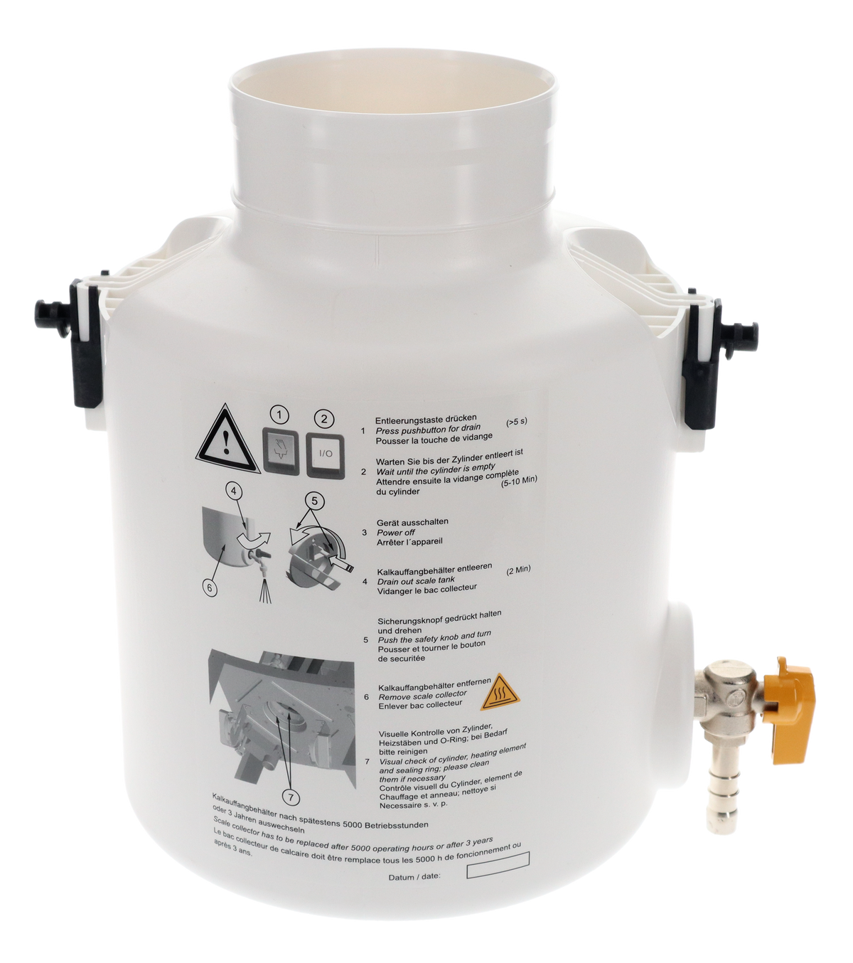 MK5 Scale collector tank 20-40 kg/h — Condair Parts UK